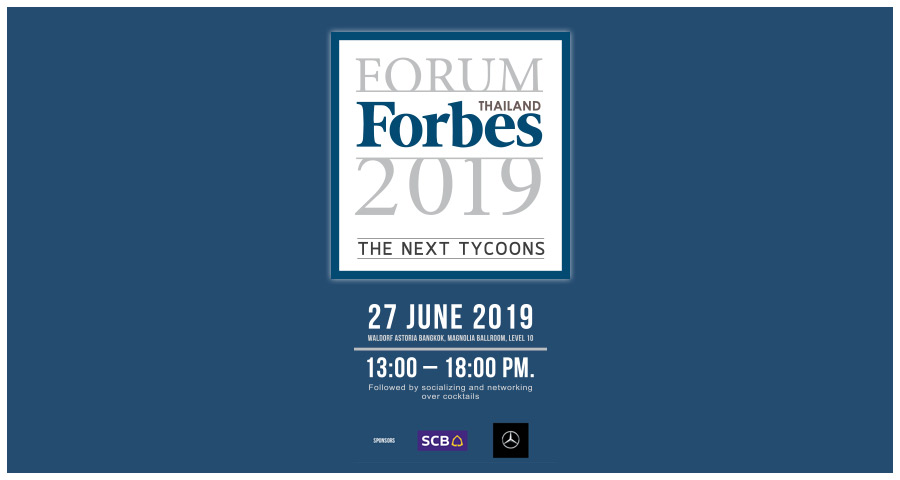 Forbes Thailand Forum 2019: The Next Tycoons